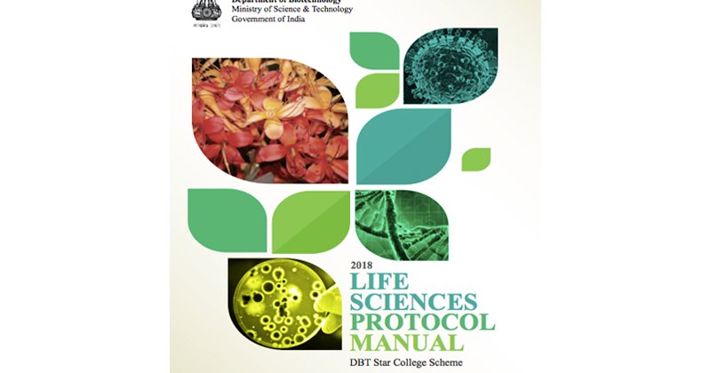 Life Science Protocol Manual by the Department of Biotechnology ...