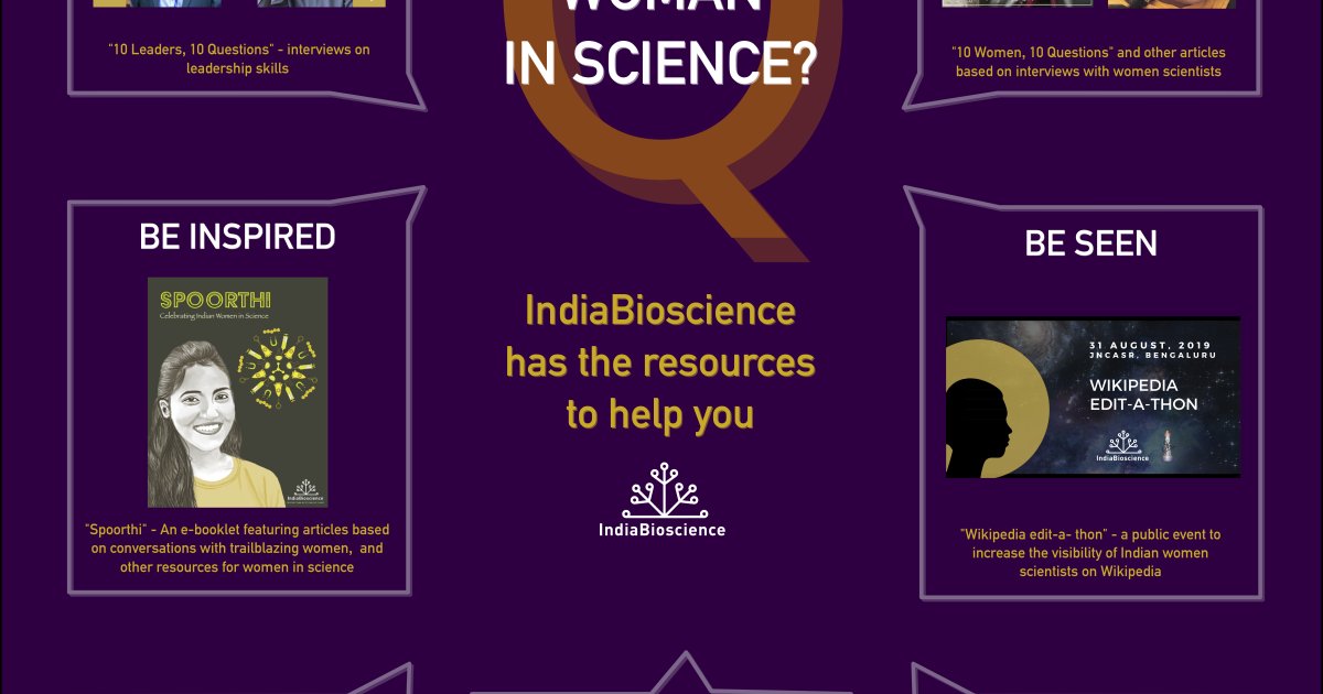 Are you a Woman in Science? - IndiaBioscience