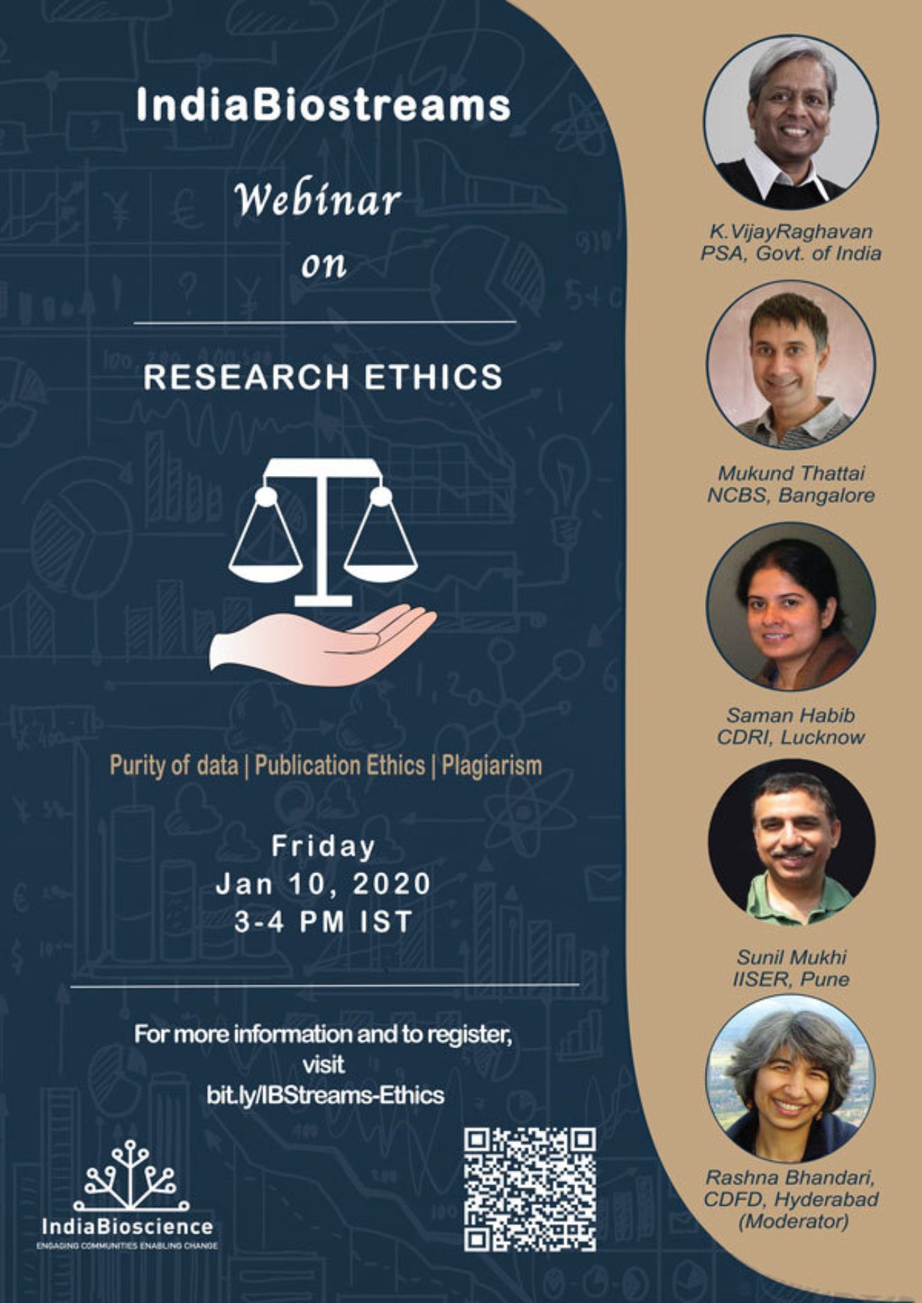 IndiaBiostreams: Webinar on Research Ethics copy - IndiaBioscience