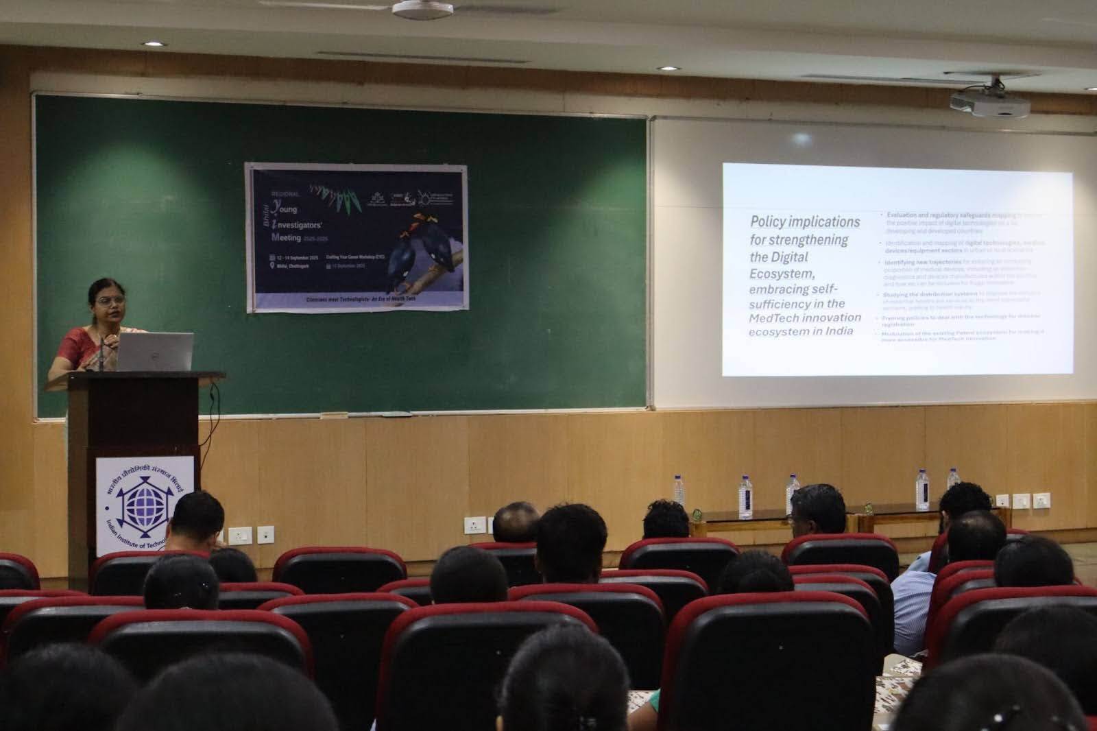 Clinicians meet technologists at the central Indian cities of Bhilai ...