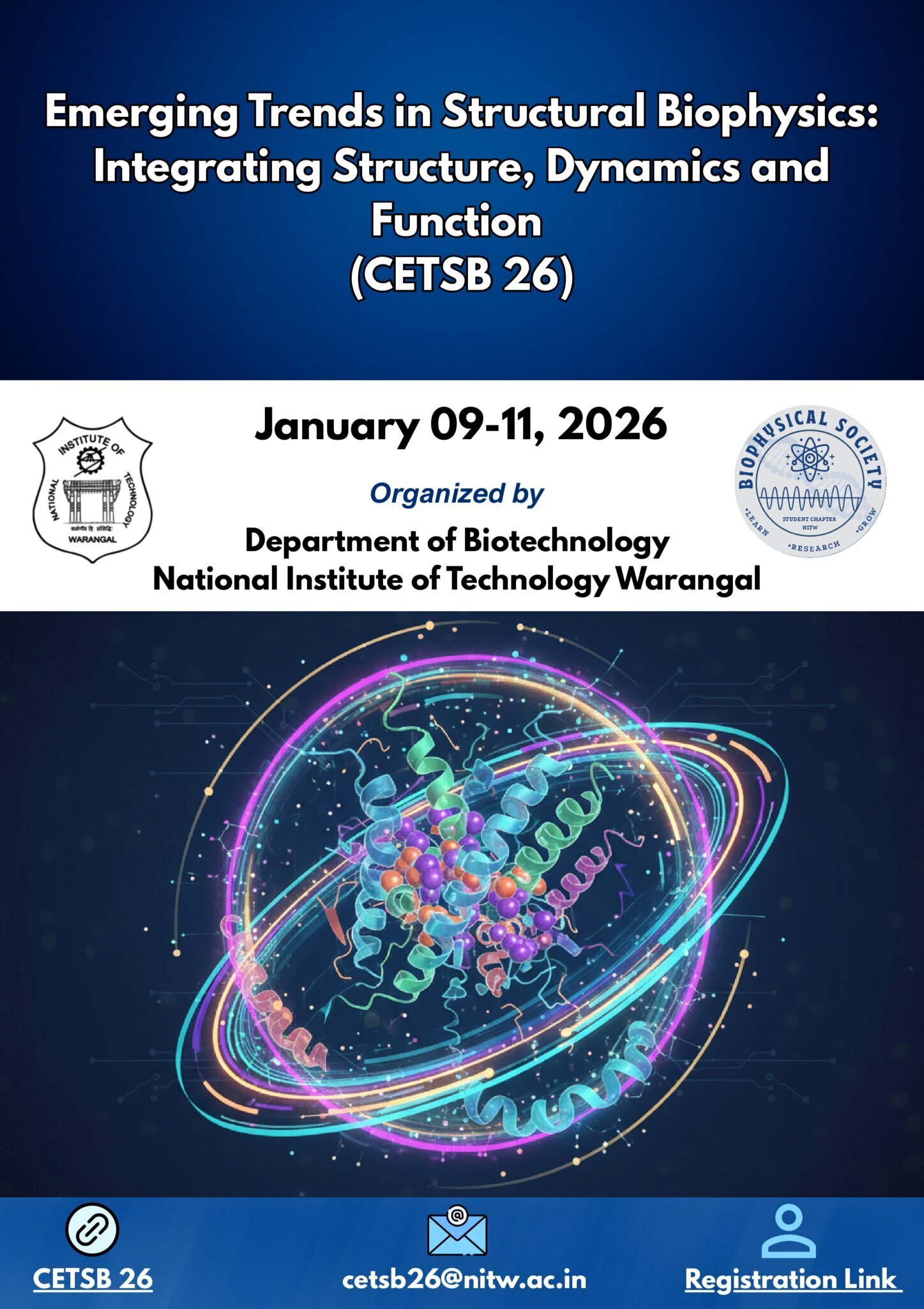 National Conference on Emerging Trends in Structural Biophysics ...