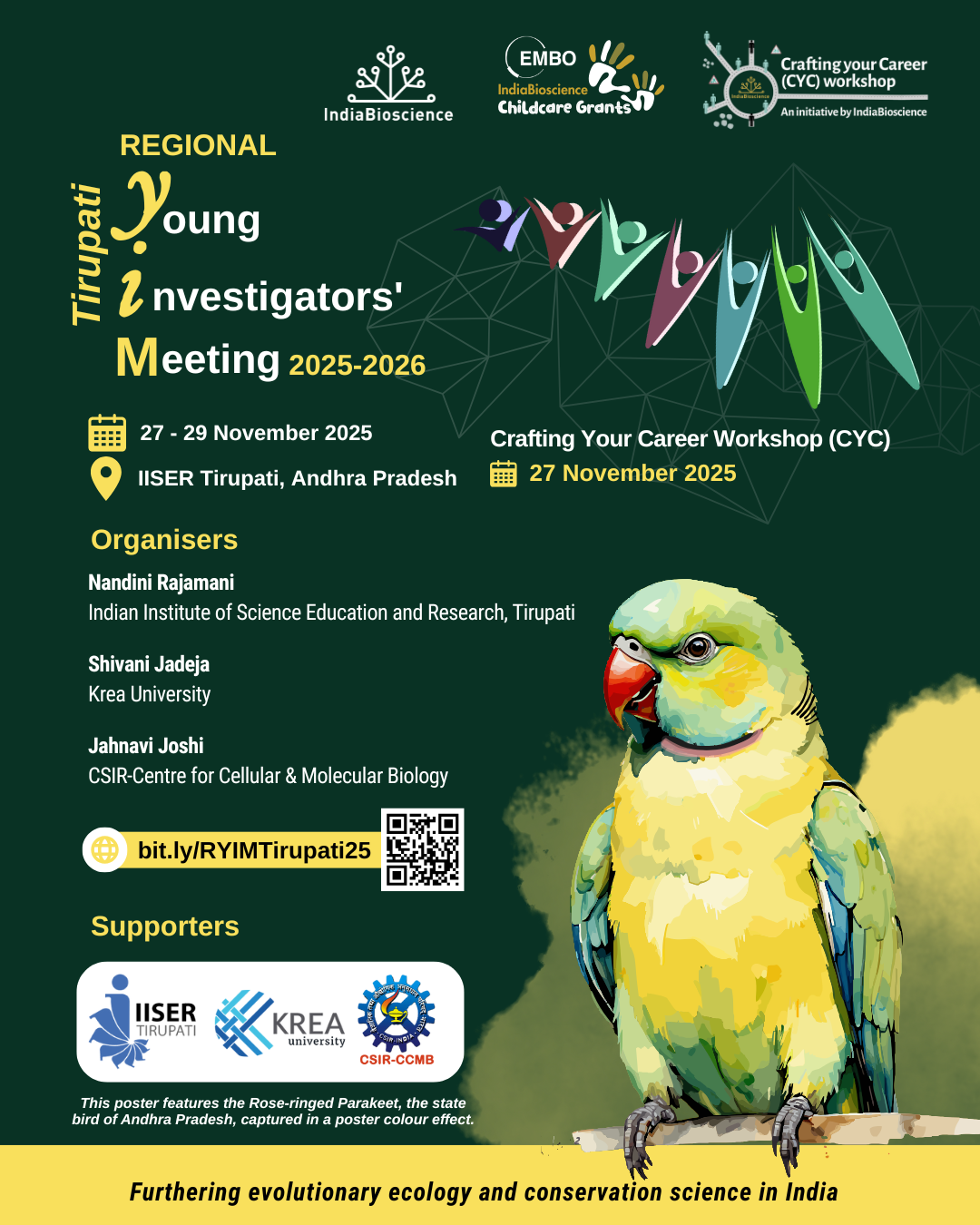 Regional Young Investigators’ Meeting 2025– Tirupati - IndiaBioscience
