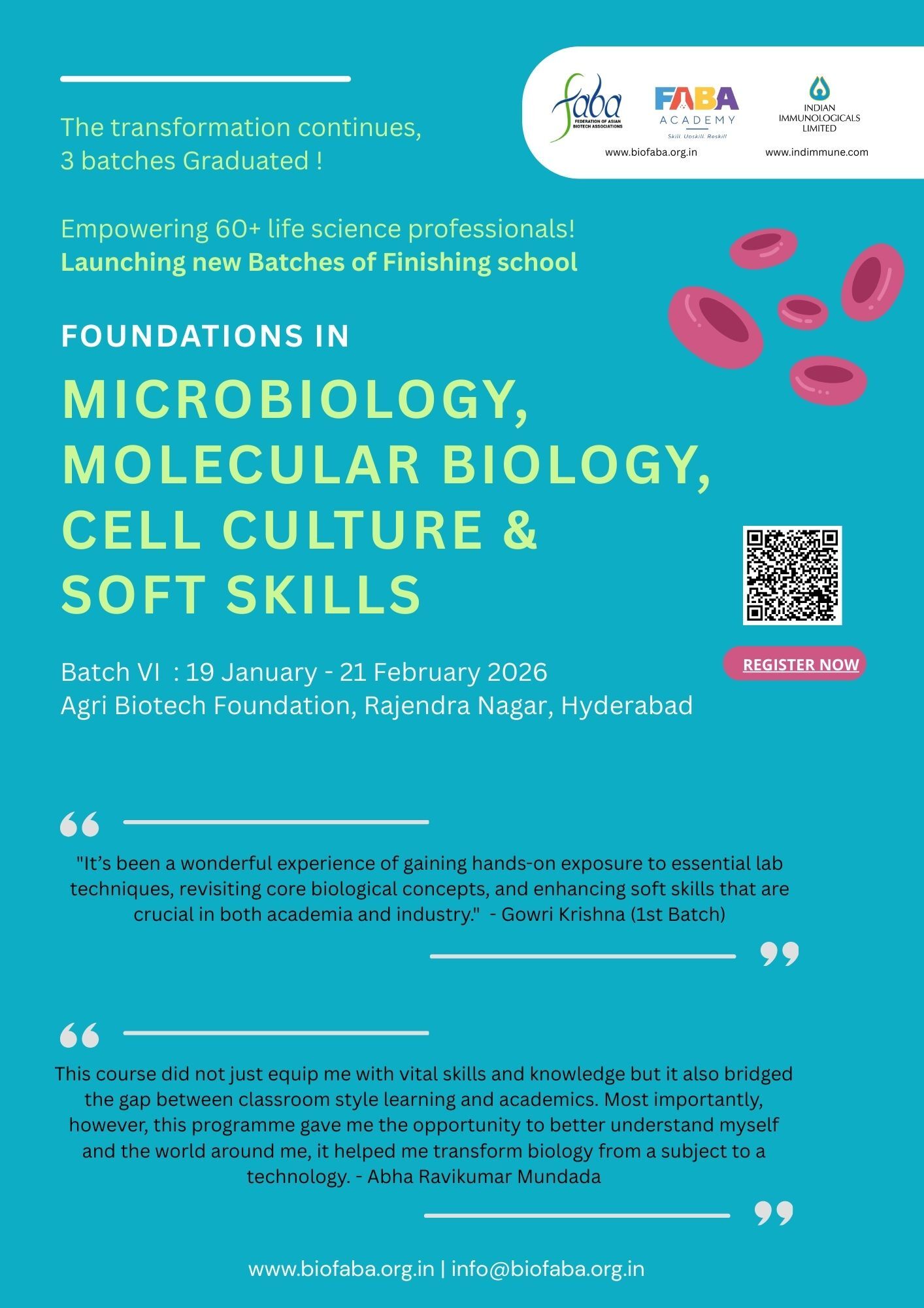Microbiology, Molecular Biology, Cell Cultural & Soft Skills ...